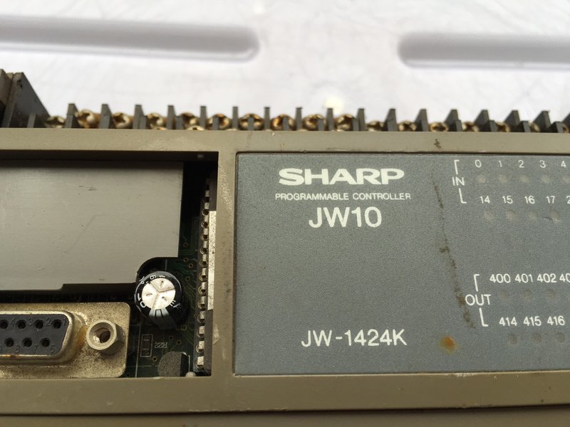SHARP JW10 JW-1424K - 裕益科技自動化設備可程式編碼器PLC分散式控制系統DCS